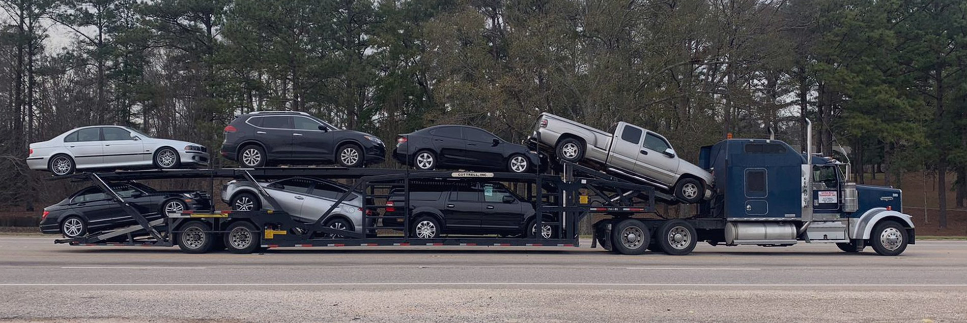 Open Car Shipping Solutions, Enclosed Trailer Car Carriers, Open Air ...